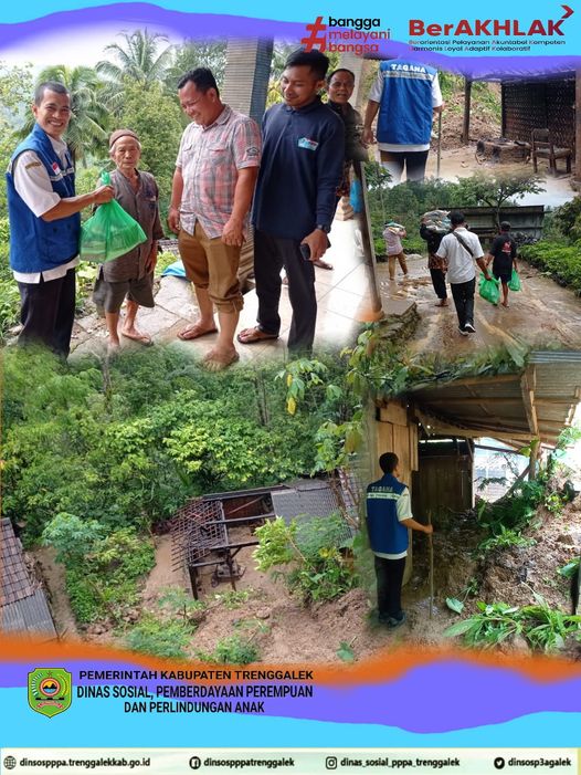 Respon Cepat Layanan Perlindungan Dan Jaminan Sosial, Dinas Sosial PPPA Dan Tagana Distribusikan ...