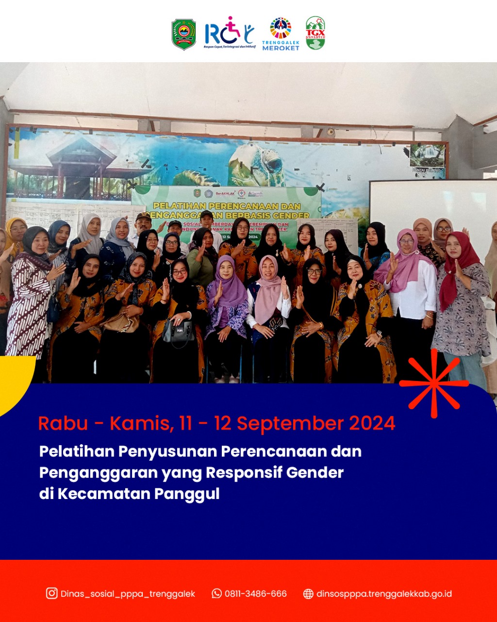 Dinas Sosial,Pemberdayaan Perempuan dan Perlindungan Anak telah melaksanakan Pelatihan ...